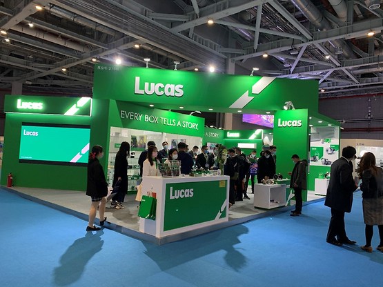 Lucas continued to have a major presence at two important trade shows ...